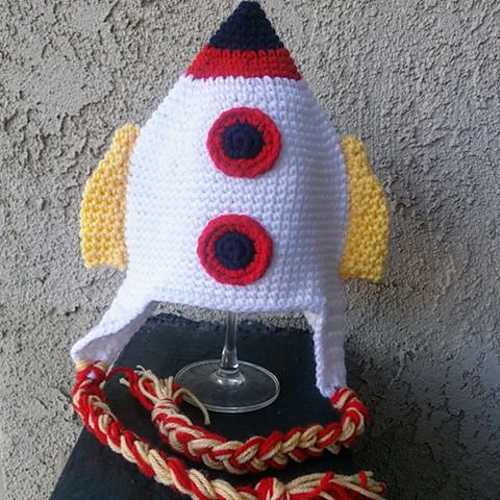 Ravelry: Rocketship Hat pattern by Kirsten DeSchover