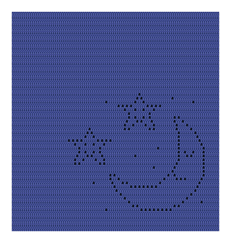 Ravelry: Moon And Stars Baby Blanket pattern by Carla Gasson