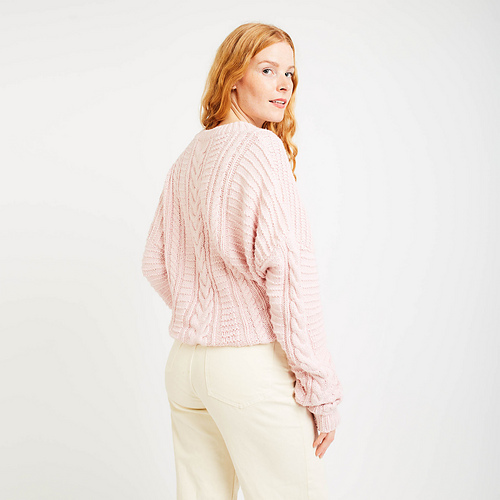 Ravelry: Atlantis Cable Sweater pattern by Sarah Hatton