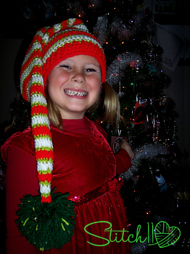 Ravelry: Elf Stocking Hat pattern by Stitch11