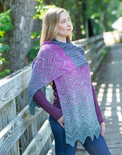 Ravelry: Dancing Ledge Shawl pattern by Emily Wood
