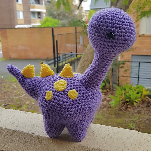 Ravelry: Dexter The Diplodocus pattern by Trudy Stephens