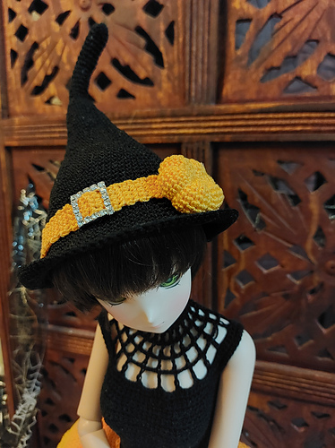 Ravelry: Smart Doll witch hat pattern by Stitching Haven