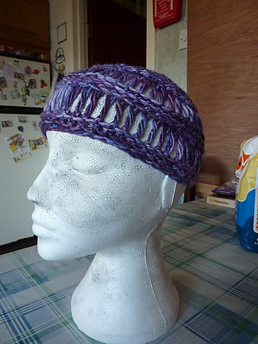 Ravelry: Drop Stitch Drama Hats (Original and II) and Scarf pattern by ...