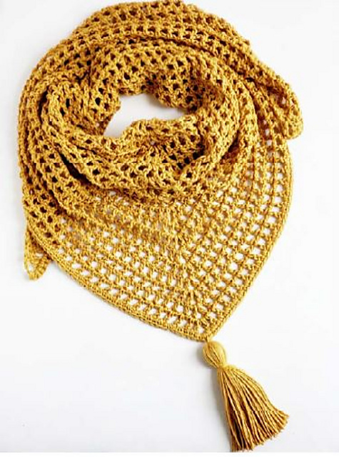 Ravelry: Here comes the sun shawl pattern by Azra Suho