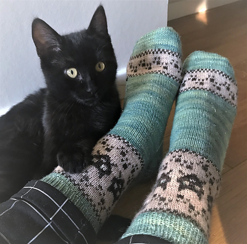 Ravelry: Sassy Cat Socks pattern by Stone Knits