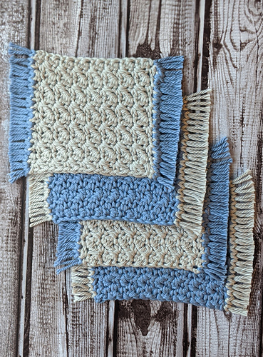 Ravelry: Mug Rug Coaster Set pattern by Janet Pippin
