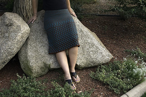 Ravelry: Metamorph Skirt pattern by Gwen Bortner