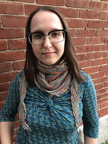 Ravelry: The Twinsies Shawl pattern by Andrea Choate
