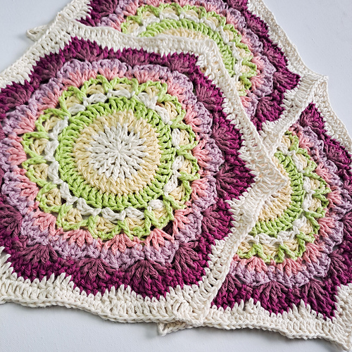 Ravelry: Protea Hexagon Square pattern by Stouto Creative Crochet