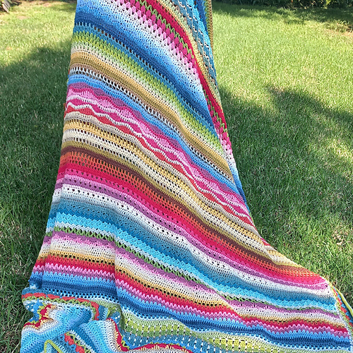 Ravelry: Stitch Sampler Scrapghan for Beginners pattern by Stouto ...