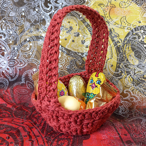Ravelry: Basket weave mini basket pattern by Stouto Creative Crochet
