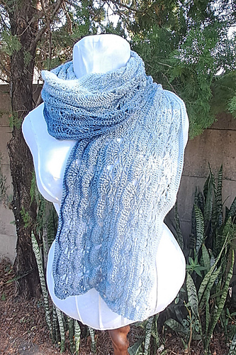 Ravelry: Stormy Ocean Scarf pattern by Stouto Creative Crochet
