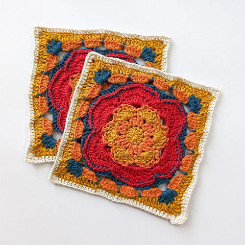 Ravelry: Big Flower Square pattern by Stouto Creative Crochet
