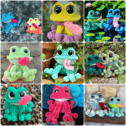 Ravelry: Finn the Frog pattern by Straightup Handmade