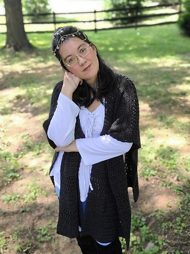 Ravelry: Moon Ruana pattern by Suzanne Long