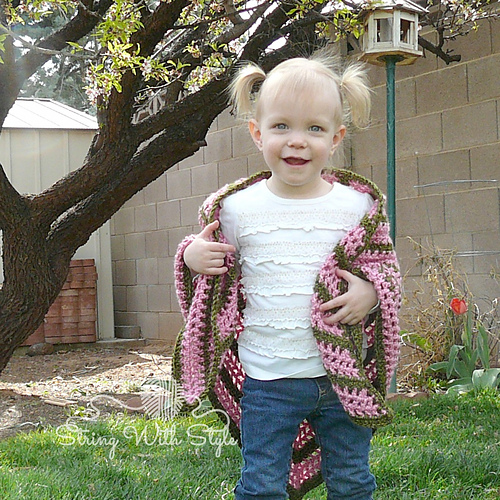 Ravelry: Sassy Girl Triangle Shawl pattern by BreeAnna Laub