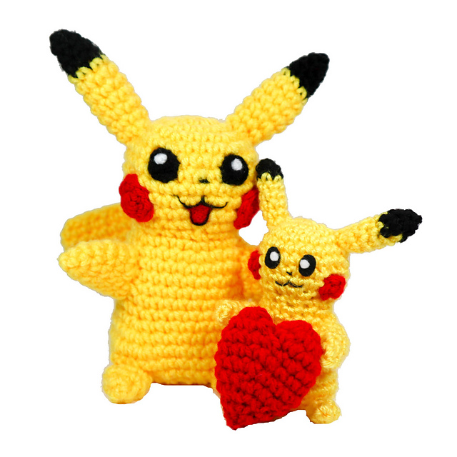 Ravelry: Pokemon Pikachu Amigurumi (Upsized) pattern by Strings Away