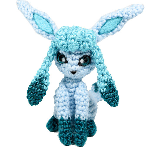 Ravelry: Pokemon Glaceon Amigurumi pattern by Strings Away