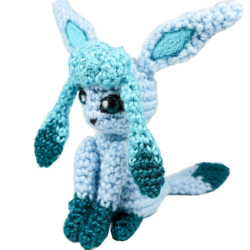 Ravelry: Pokemon Glaceon Amigurumi pattern by Strings Away