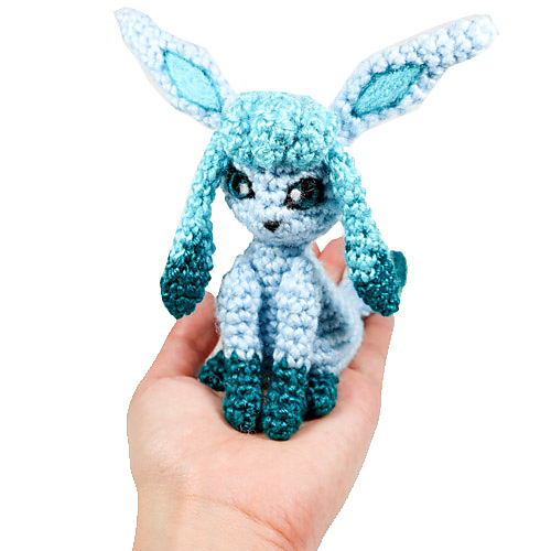 Ravelry: Pokemon Glaceon Amigurumi pattern by Strings Away