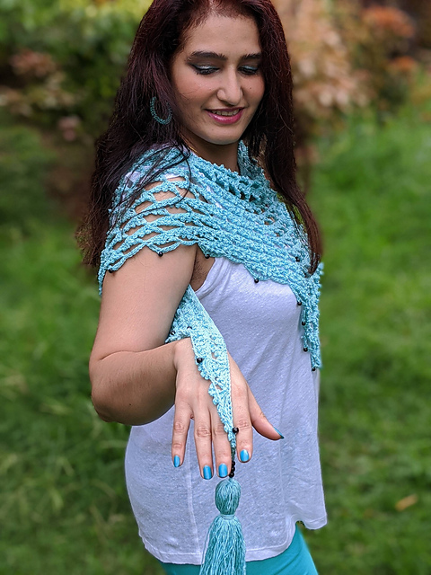 Ravelry: The JuJu Scarf pattern by Divya Bhat