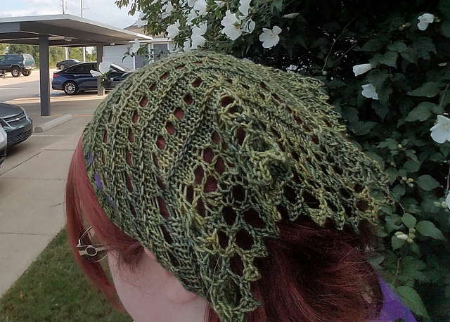 Ravelry: Emerald Forest Lace Kerchief pattern by Rachel Stuckey