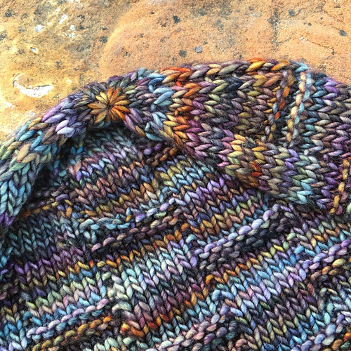 Ravelry: Sasha Knit+Denim Hat pattern by Alexandra Davidoff