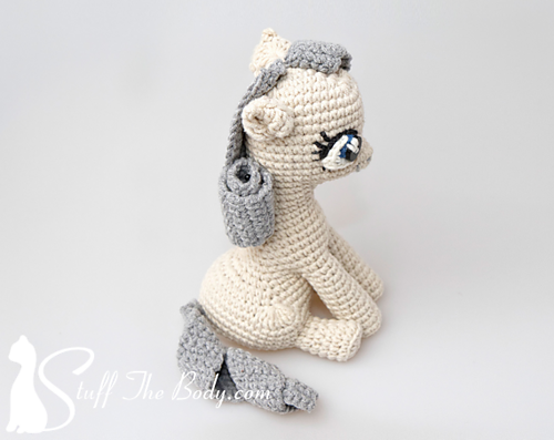 Ravelry: Sitting Pony Amigurumi pattern by StuffTheBody