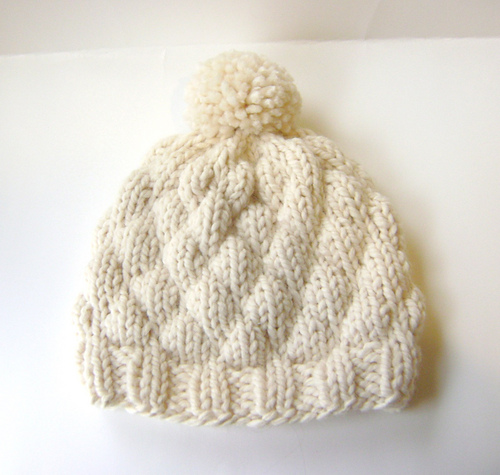Ravelry: Quilted Look Knit Beanie pattern by Rhea Allais