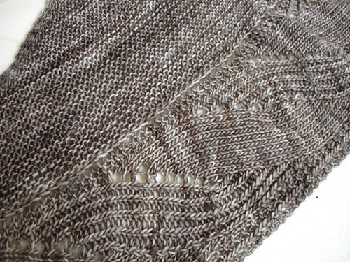 Ravelry: Metallurgy Shawl pattern by verybusymonkey