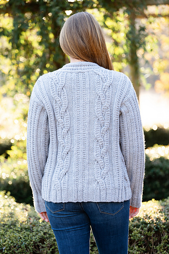 Ravelry: Cheyenne Cabled Cardigan #197 pattern by Sue McCain