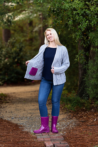 Ravelry: Cheyenne Cabled Cardigan #197 pattern by Sue McCain