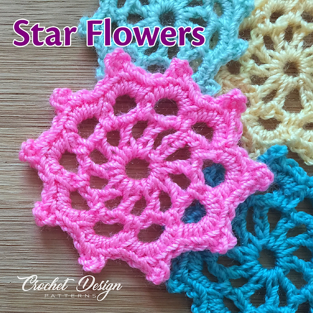 Ravelry: Star Flower pattern by Sue Smith