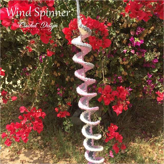 Ravelry: Wind Spinner with Flower pattern by Sue Smith