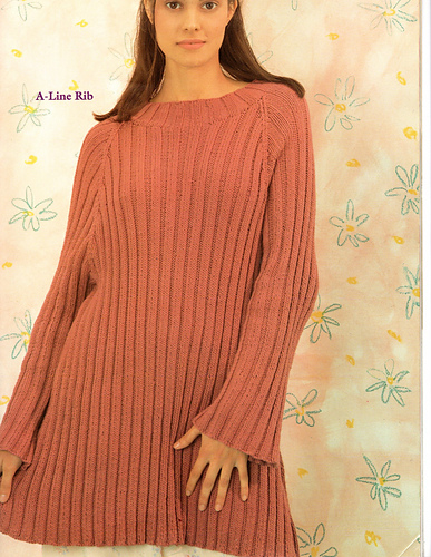 Ravelry: A-Line Rib pattern by Annabel Fox