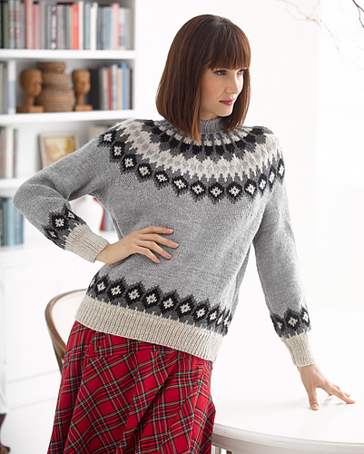 Ravelry: Aspen Sweater pattern by Lion Brand Yarn