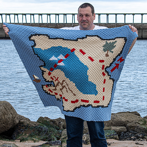 Ravelry: Pirate Map pattern by Sunflower Cottage Crochet