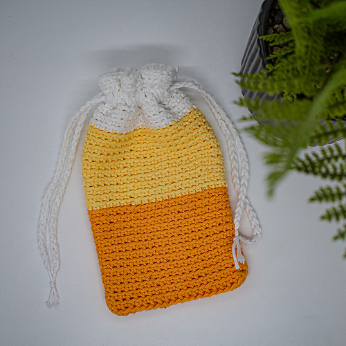Ravelry: Drawstring Pouch pattern by Sunflower Cottage Crochet