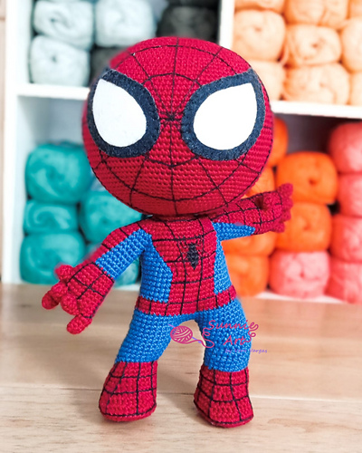 Ravelry: spiderman chibi pattern by Vero Vargas