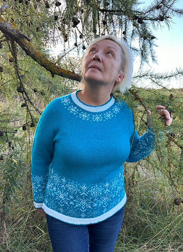 Ravelry: Diamond Snow Sweater pattern by Home of Cords
