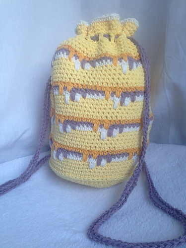 Ravelry: Chemo Laundry Backpack pattern by Ellen Elizabeth