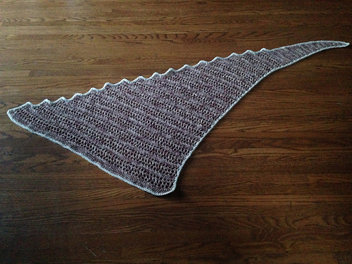 Ravelry: Sarah's Asymmetrical Shawl pattern by Ellen Elizabeth