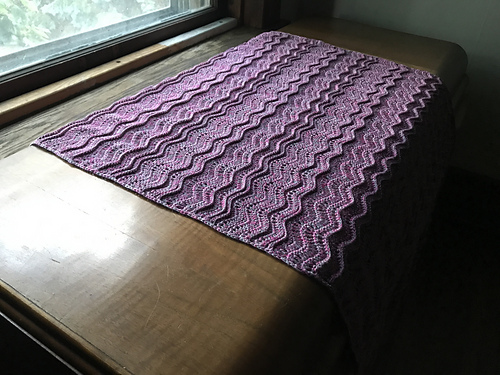 Ravelry: Raspberry Ripples Blanket pattern by Ellen Elizabeth