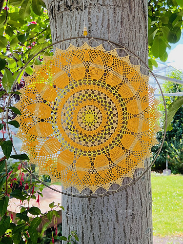 Ravelry: Sunshine Mandala pattern by Renata Saj