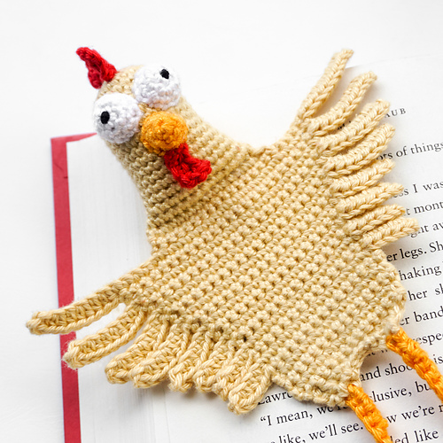 Ravelry: Chicken Bookmark pattern by Jonas Matthies