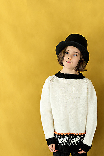 Ravelry: Karusellgenser / Carousel sweater pattern by Nina Figenschau