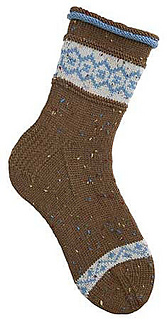 Ravelry: Tweedy Fair Isle Socks pattern by Susan Lawrence