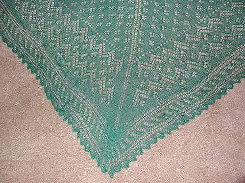 Ravelry: Triangle Scarf and Square Shawl pattern by Katie Nagorney and ...