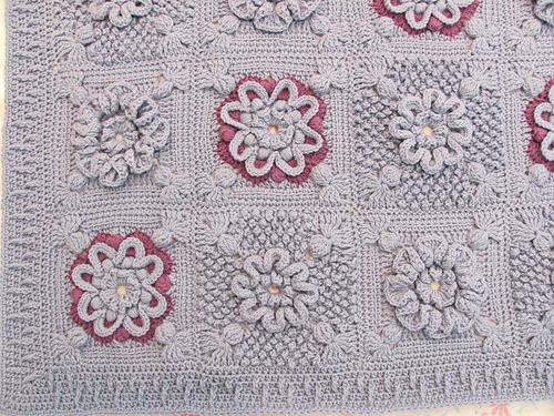 Ravelry: Two Color Isabella Afghan pattern by Susan Kerin